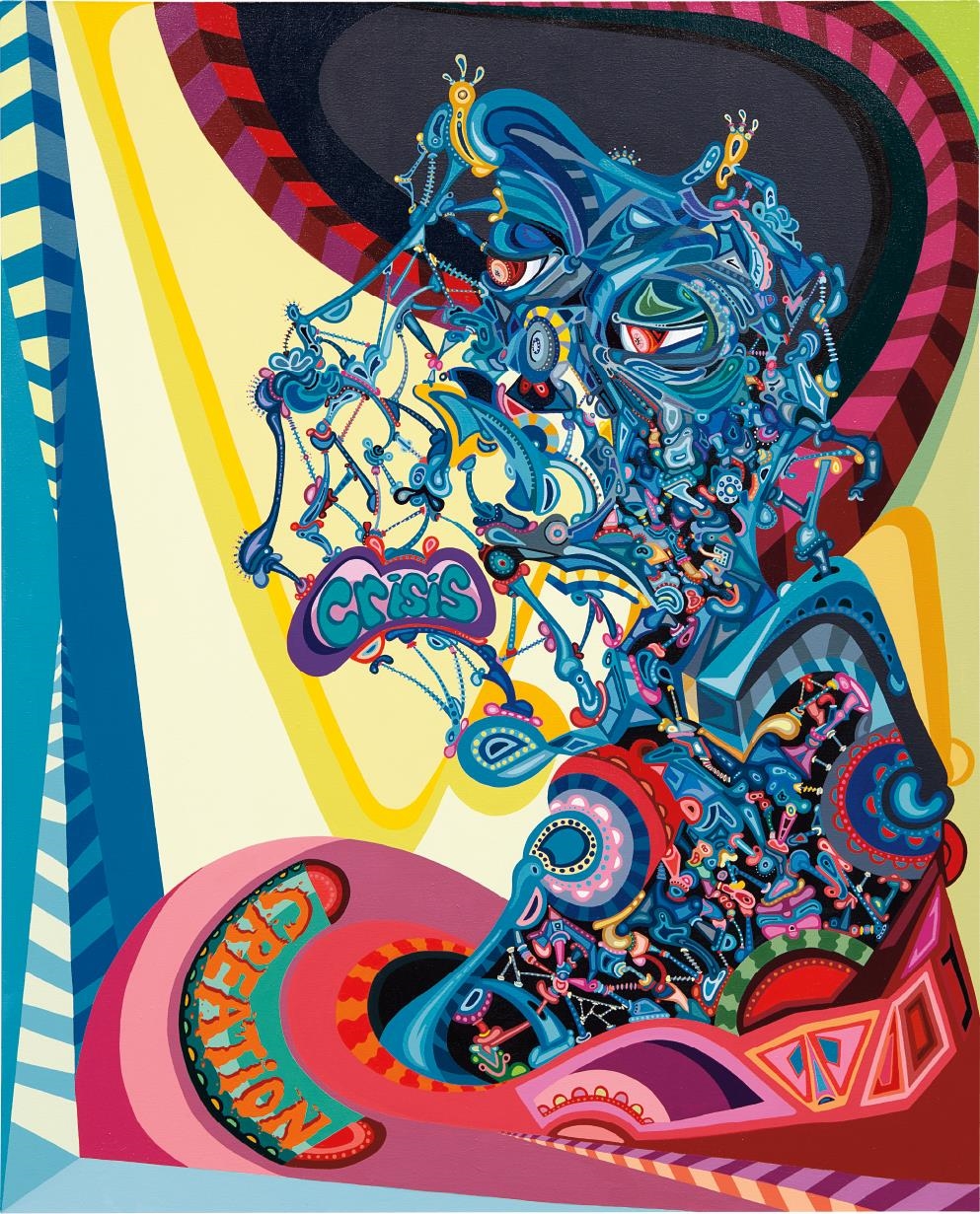 Erik Parker | Crisis Creation (2008 - 2009) | MutualArt