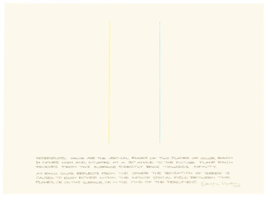 Douglas Huebler | Location Piece #1, New York - Los Angeles (1969 ...