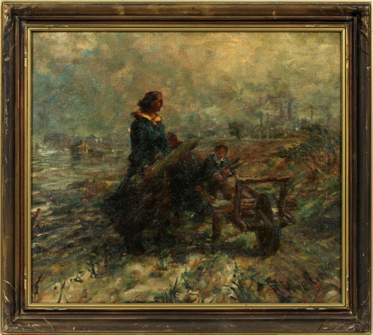 Robert Hopkin | Figures at Shore | MutualArt