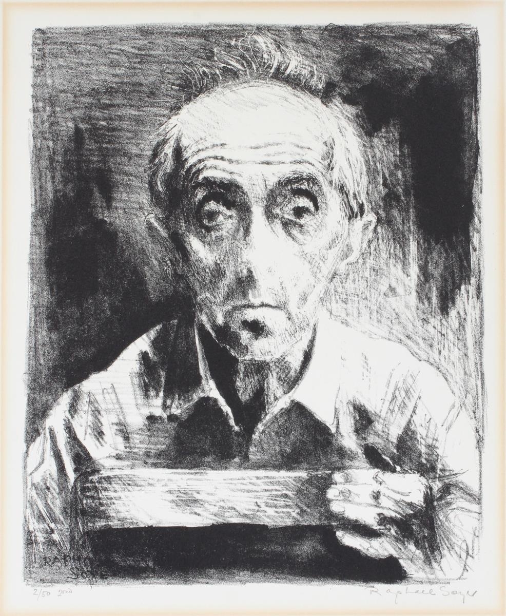 Raphael Soyer | Self-Portrait | MutualArt
