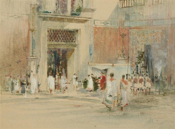 William Walcot | In the days of ancient Rome | MutualArt