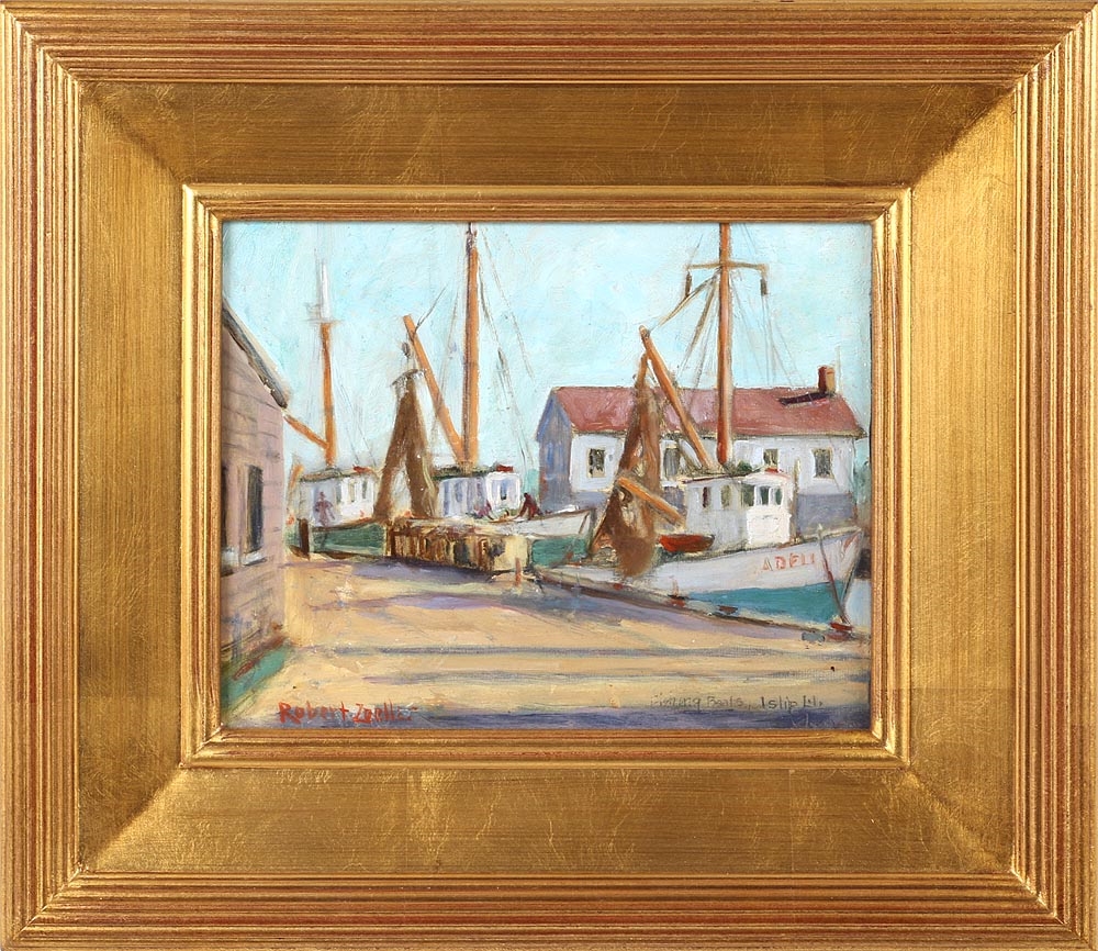 Zoeller Robert | Fishing Boats, Islip LI | MutualArt