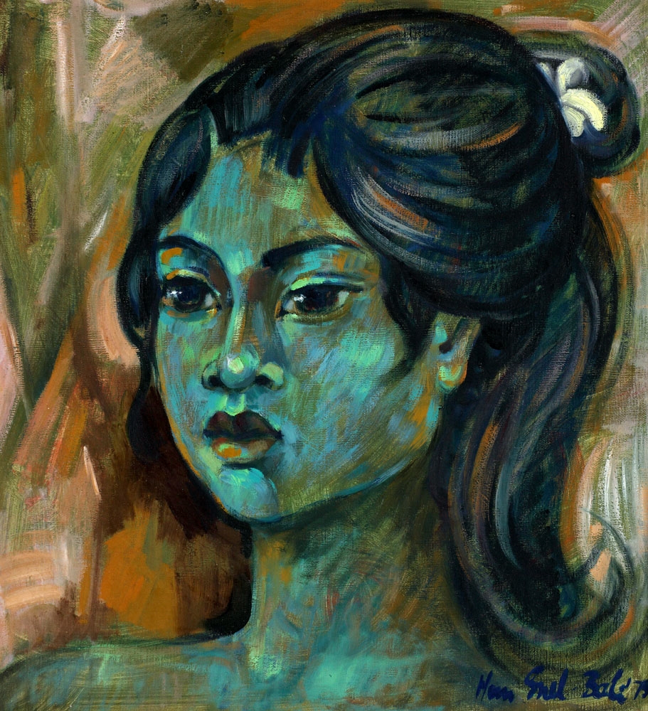 Han Snel | Potret Gadis (1975) | MutualArt