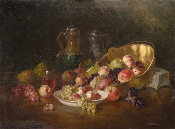 Anton Raufer-Redwitz | Still Life with Fruit | MutualArt