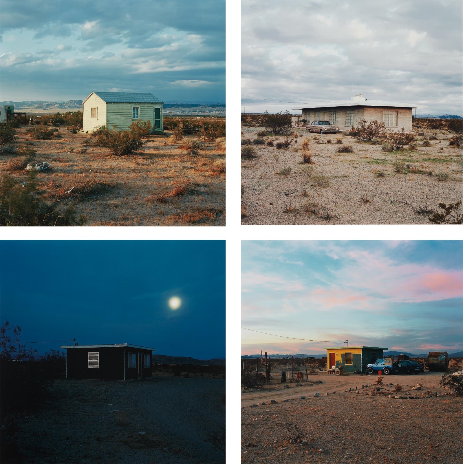 John Divola | 4 Works: Selected Images from Isolated Houses | MutualArt