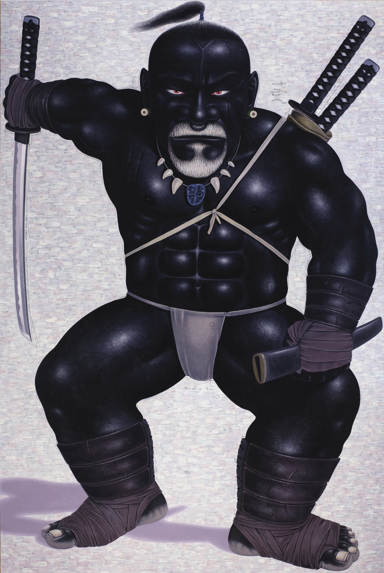 Nyoman Masriadi | OLD MASTER (ANGER OF SAMURO) (2016) | MutualArt