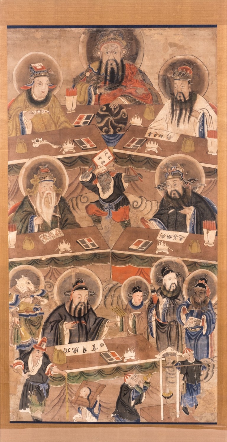 Chinese School, 18th Century | the Ten Kings of Hell | MutualArt