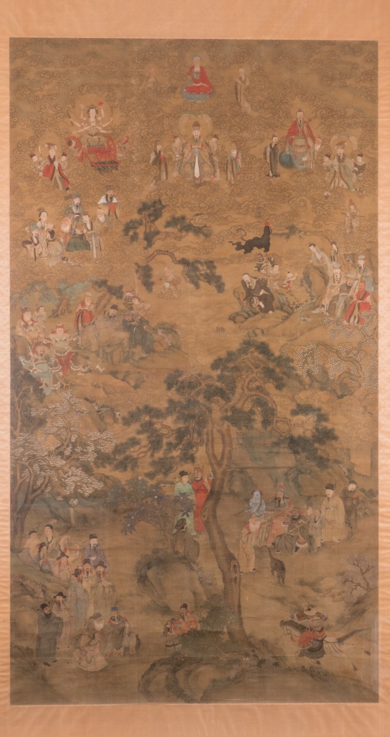 Chinese School, 18th Century | Buddhist and Taoist Gods and Goddesses ...
