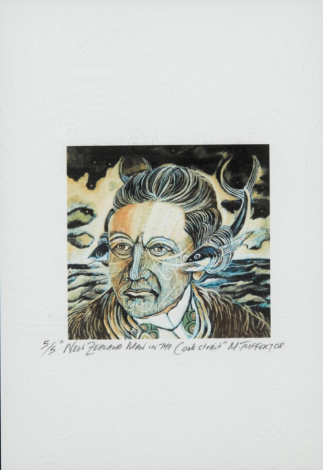 Michel Tuffery | New Zealand Man in the Cook Strait (2008) | MutualArt