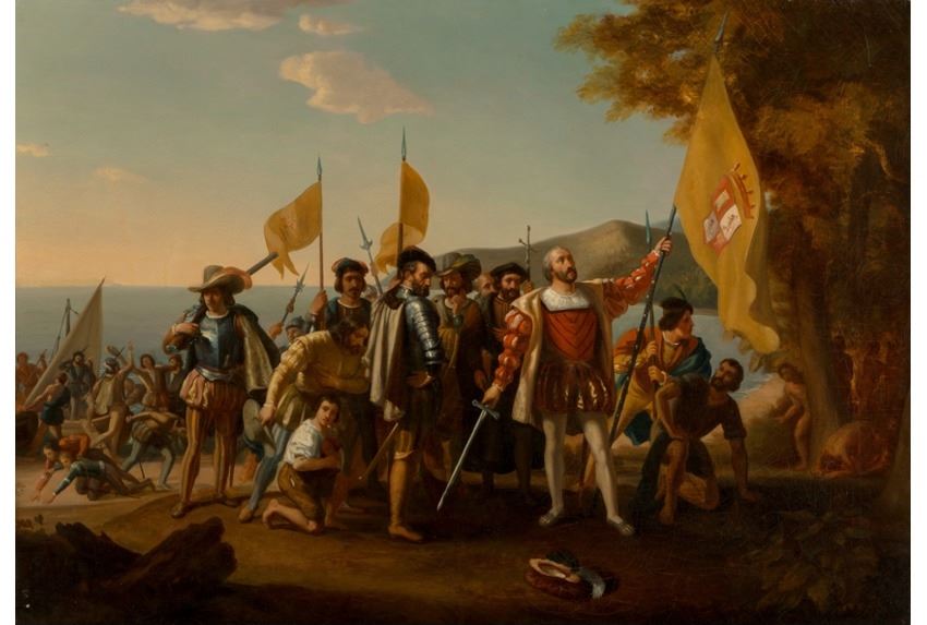 John Vanderlyn | Landing of Columbus | MutualArt