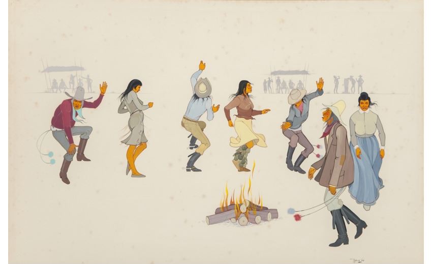 Jerome Tiger | Stomp Dance (1966) | MutualArt