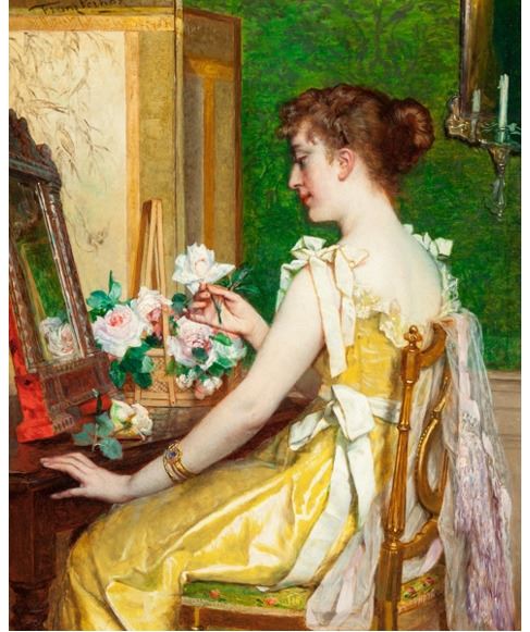 Jan Verhas | La Femme dans sa Boudoir | MutualArt