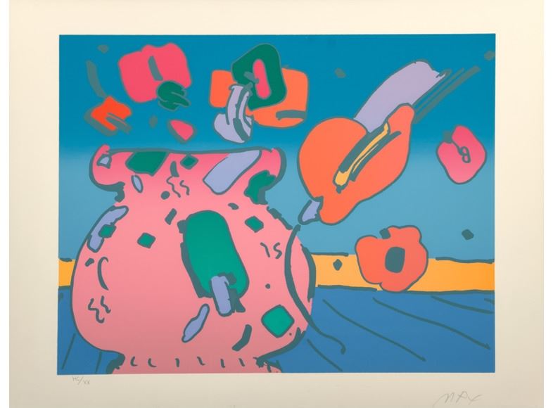 Peter Max | Still Life with Flowers | MutualArt
