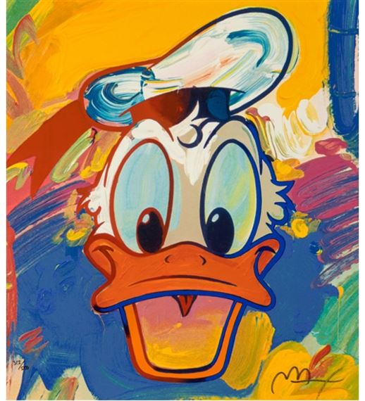 Peter Max | Donald Duck | MutualArt
