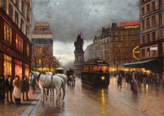 Fausto Giusto | Place de Clichy in Paris | MutualArt