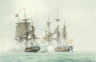 Derek Gardner | The Frigate H.M.S Medusa (1982) | MutualArt