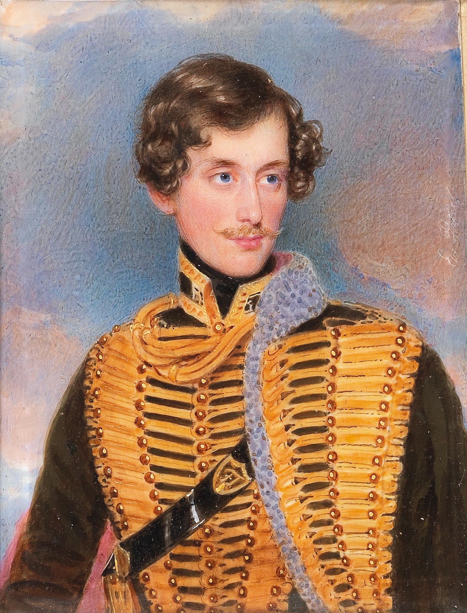 Emanuel Thomas Peter | A portrait of Count Szechy in a hussar’s uniform ...