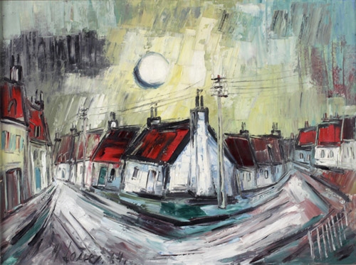 Heinz Maria Lauer | Straßenecke (1964) | MutualArt