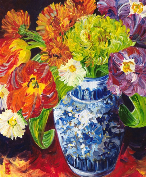 Bobbie Burgers - APRIL, 1998, Oil on canvas