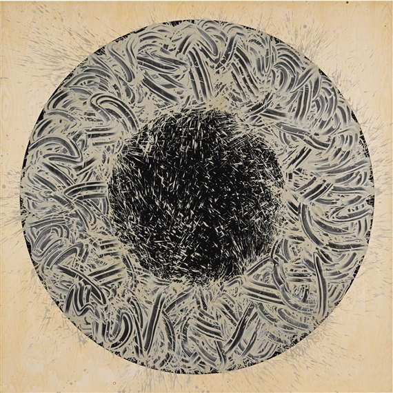 Richard Long - Mississippi Mud Avon Mud Footprints...