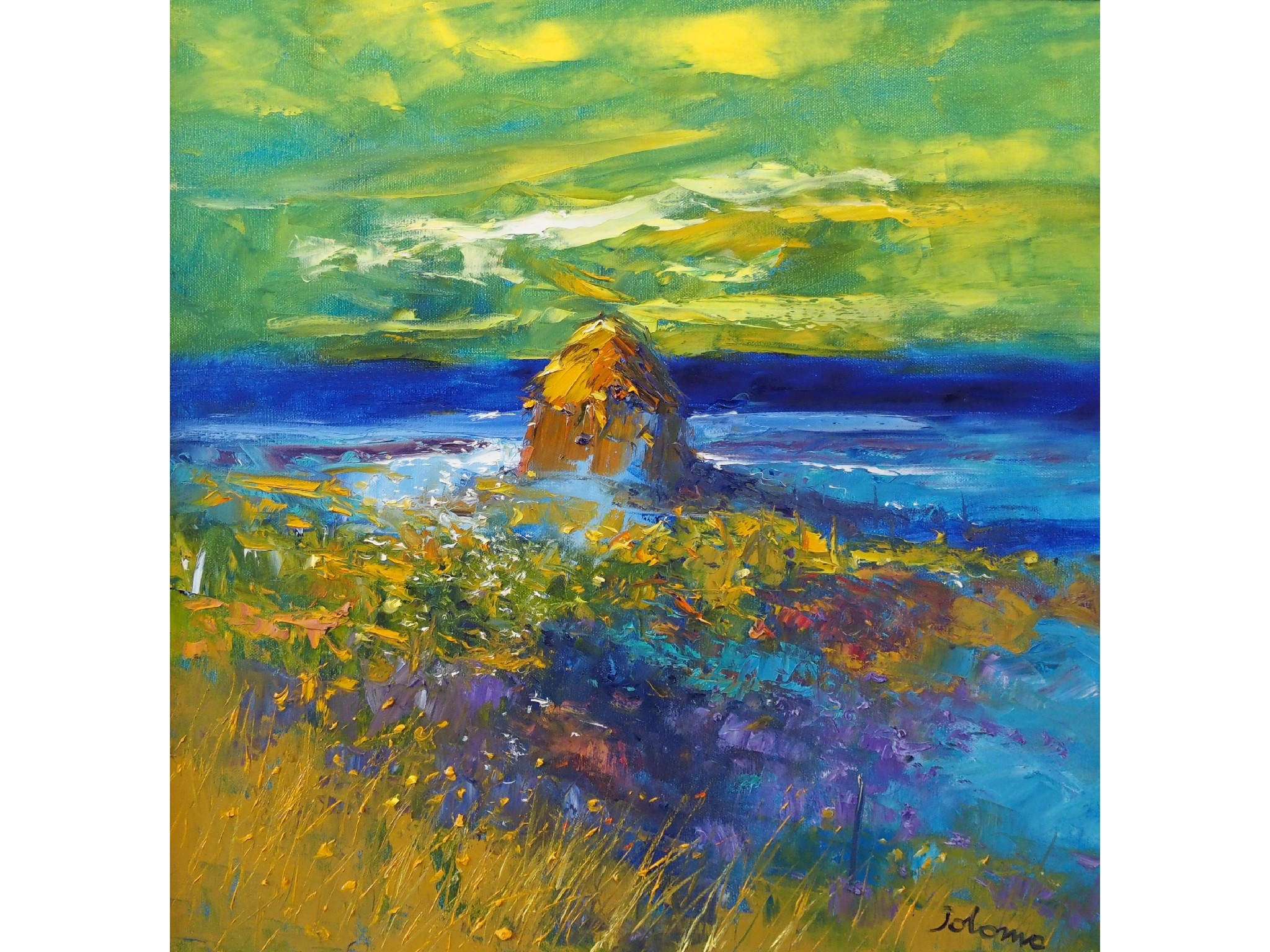 John Lowrie Morrison | Haystack on the Gloaming, Isle of Mull (2015 ...