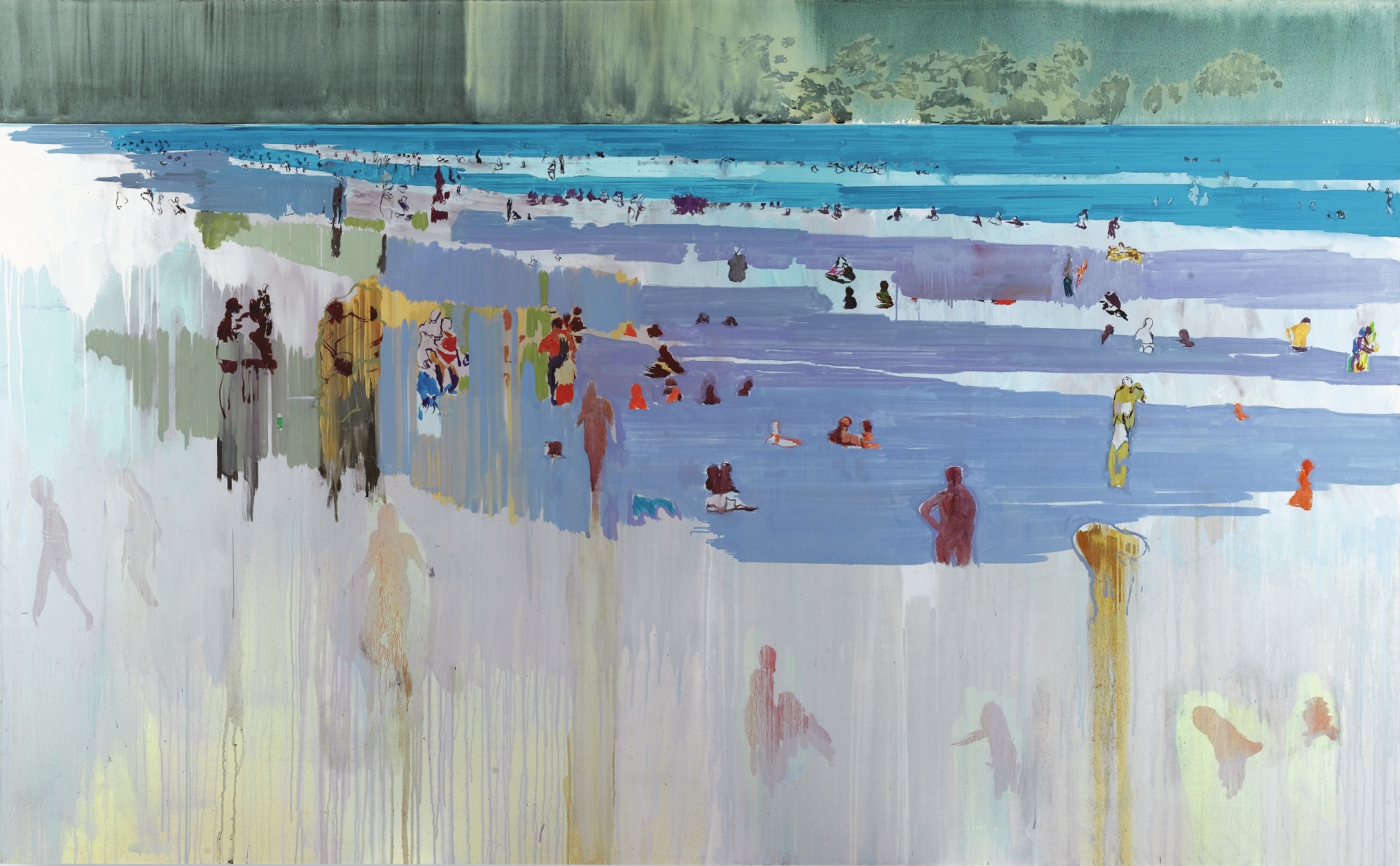 Hurvin Anderson | UNTITLED (BEACH SCENE) (2003) | MutualArt