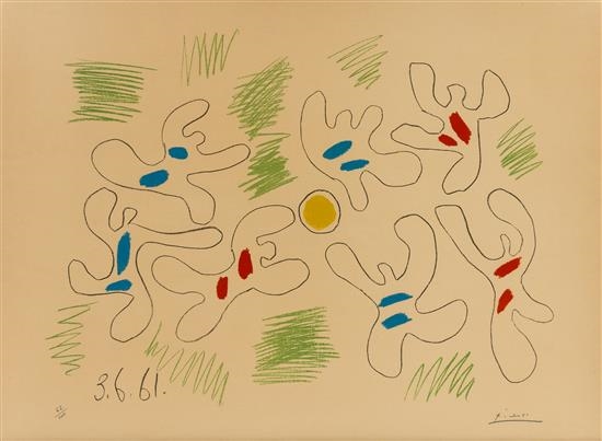 Pablo Picasso | Football (1961) | MutualArt