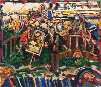 Robert Barnes | Interior (1956) | MutualArt