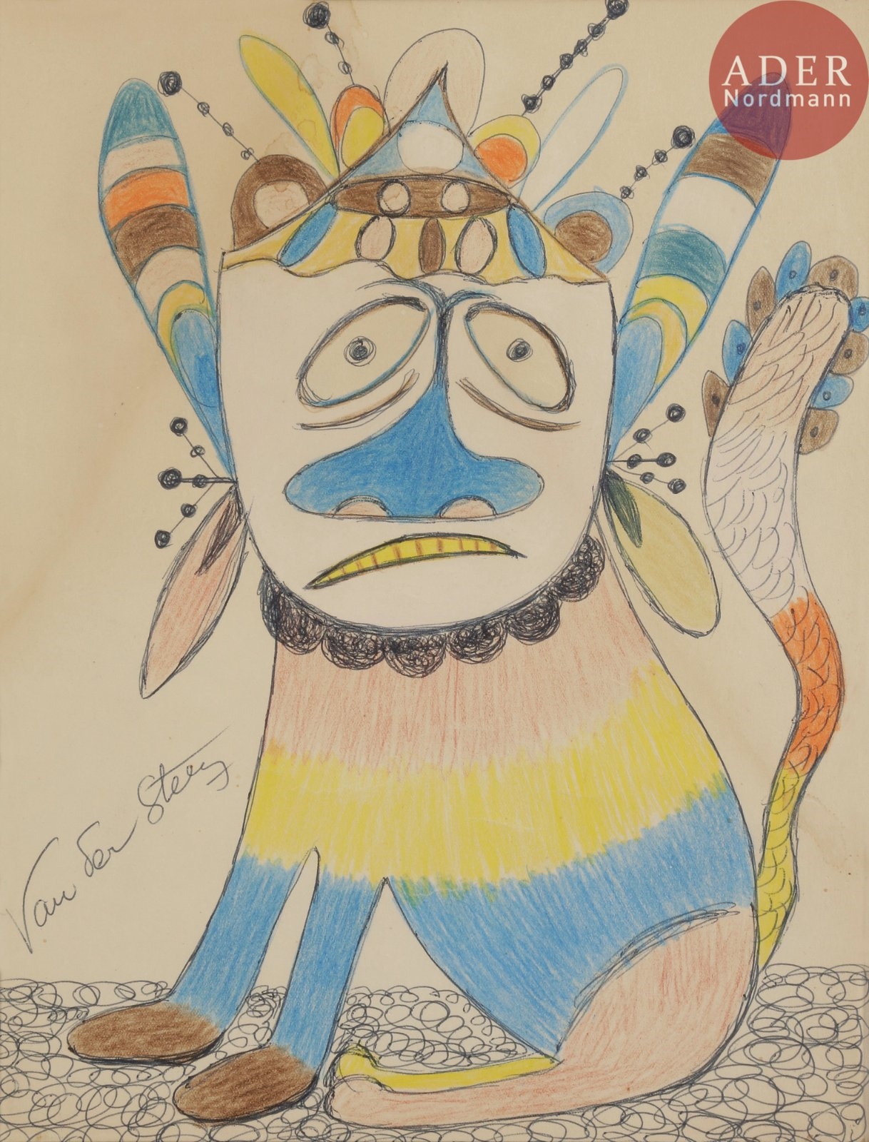 Germain Van der Steen | Animal fantastique | MutualArt