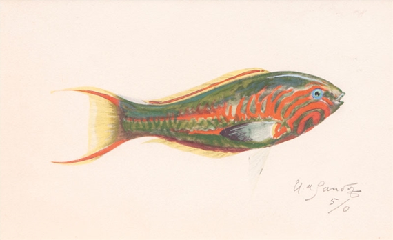 Edouard-Marcel Sandoz | Tropical Fish | MutualArt