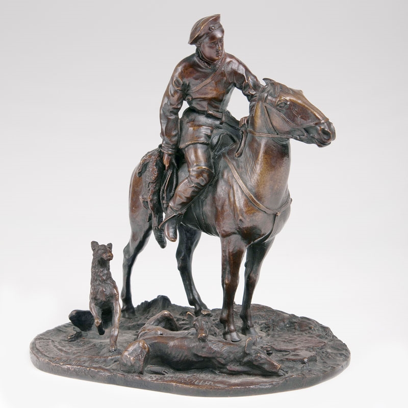 Evgeny Alexandrovitch Lanceray | Returning From Market, A Cossack Woman ...