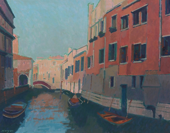 Colin Hayes | Venetian Canal | MutualArt