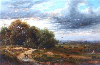 Robert Finlay McIntyre | A country landscape | MutualArt