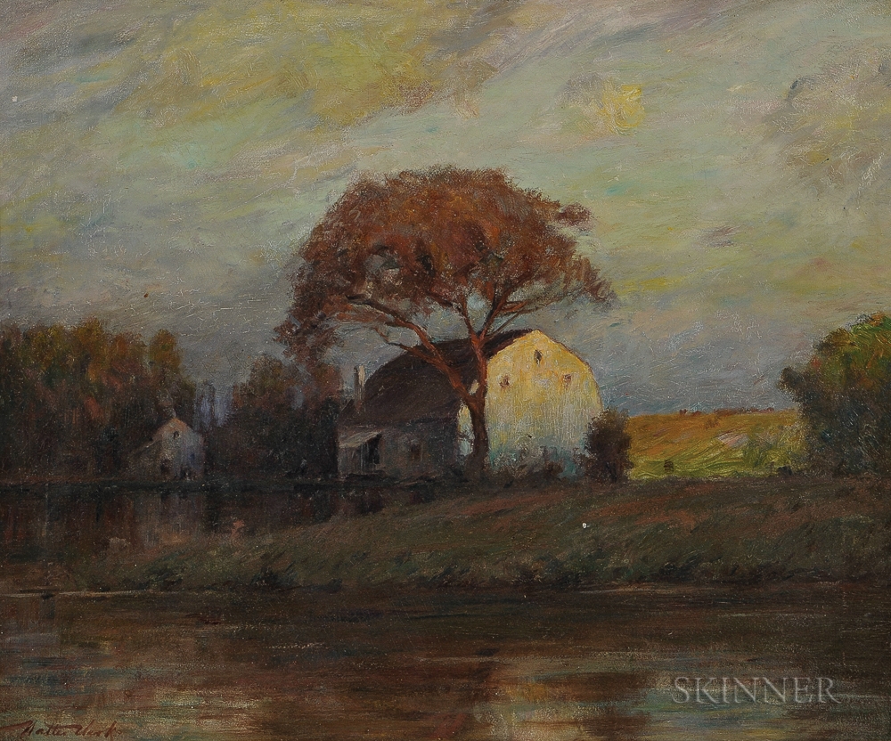 Walter Clark | House on the Water's Edge | MutualArt