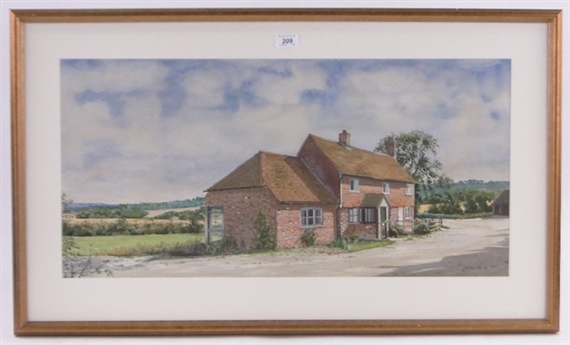 Jonathan Pike | Jevington Church | MutualArt