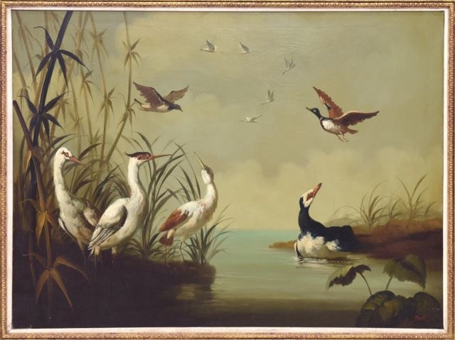 Ira Monte | Birds and Ducks in the Water | MutualArt