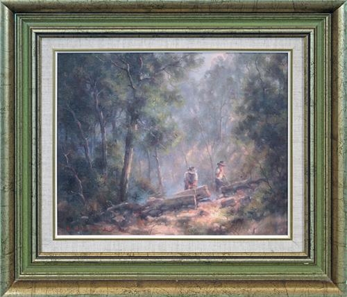Ramon Ward Thompson | The Fire Trail Wombeyan Caves NSW | MutualArt