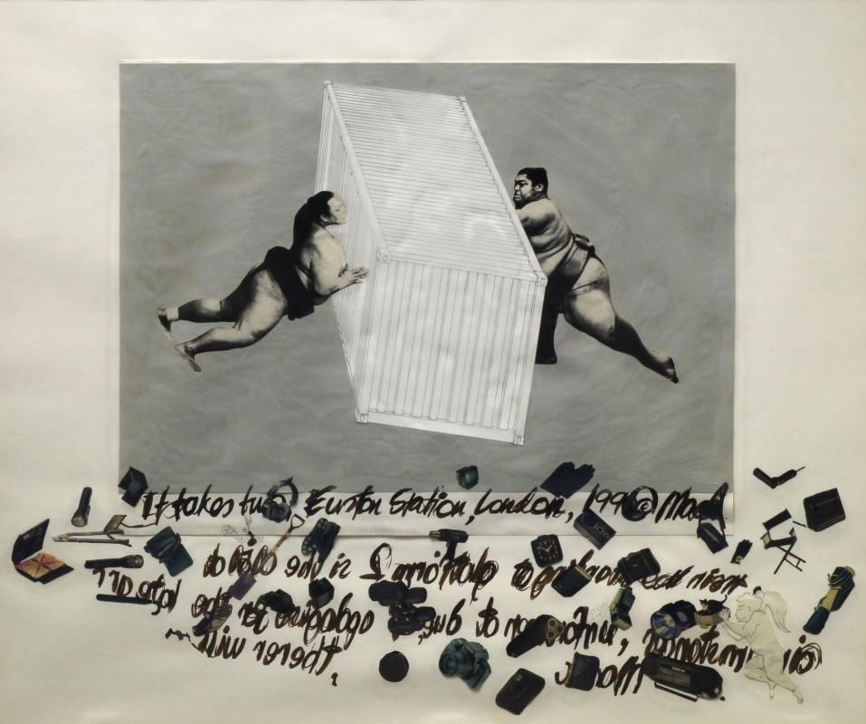 David Mach | It Takes Two (1992) | MutualArt