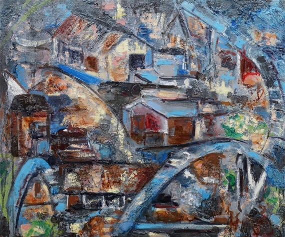 Peter Raynor | Dawn Rocks (1983) | MutualArt