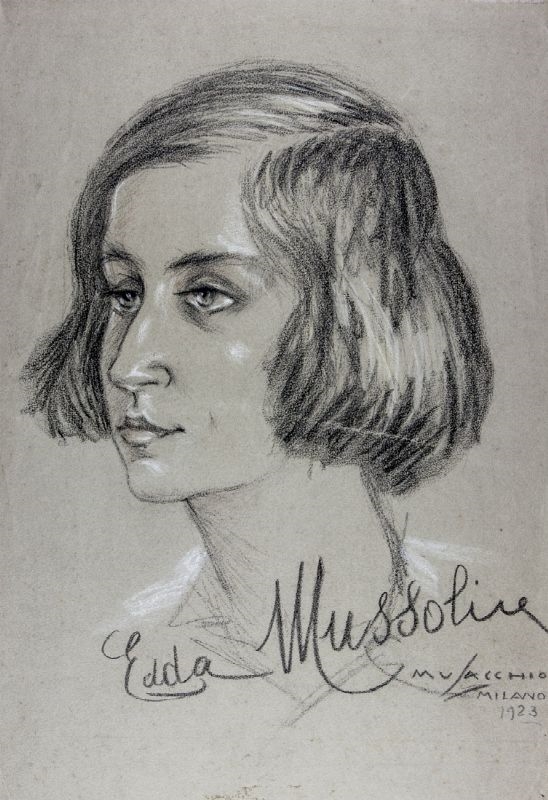 Cesare Annibale Musacchio | Edda Mussolini (1923) | MutualArt