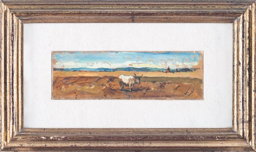 Giovanni Bartolena | Vitello a Campolecciano | MutualArt