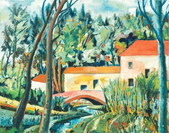 Antonio Berti | Paesaggio (1975) | MutualArt