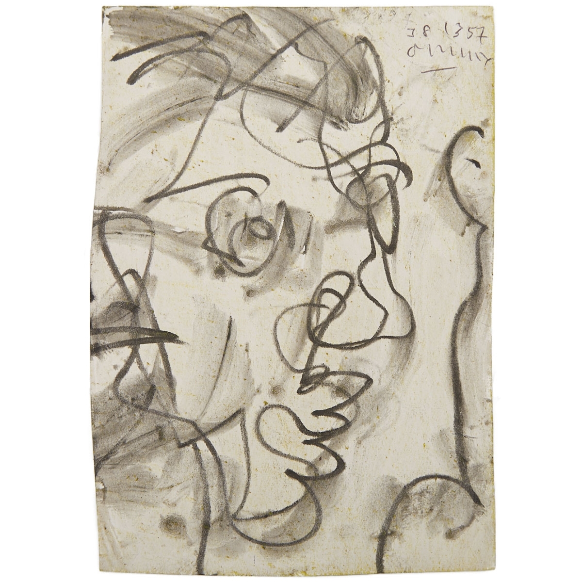 Roy Turner Durrant | Eight Abstract Faces and Composition | MutualArt