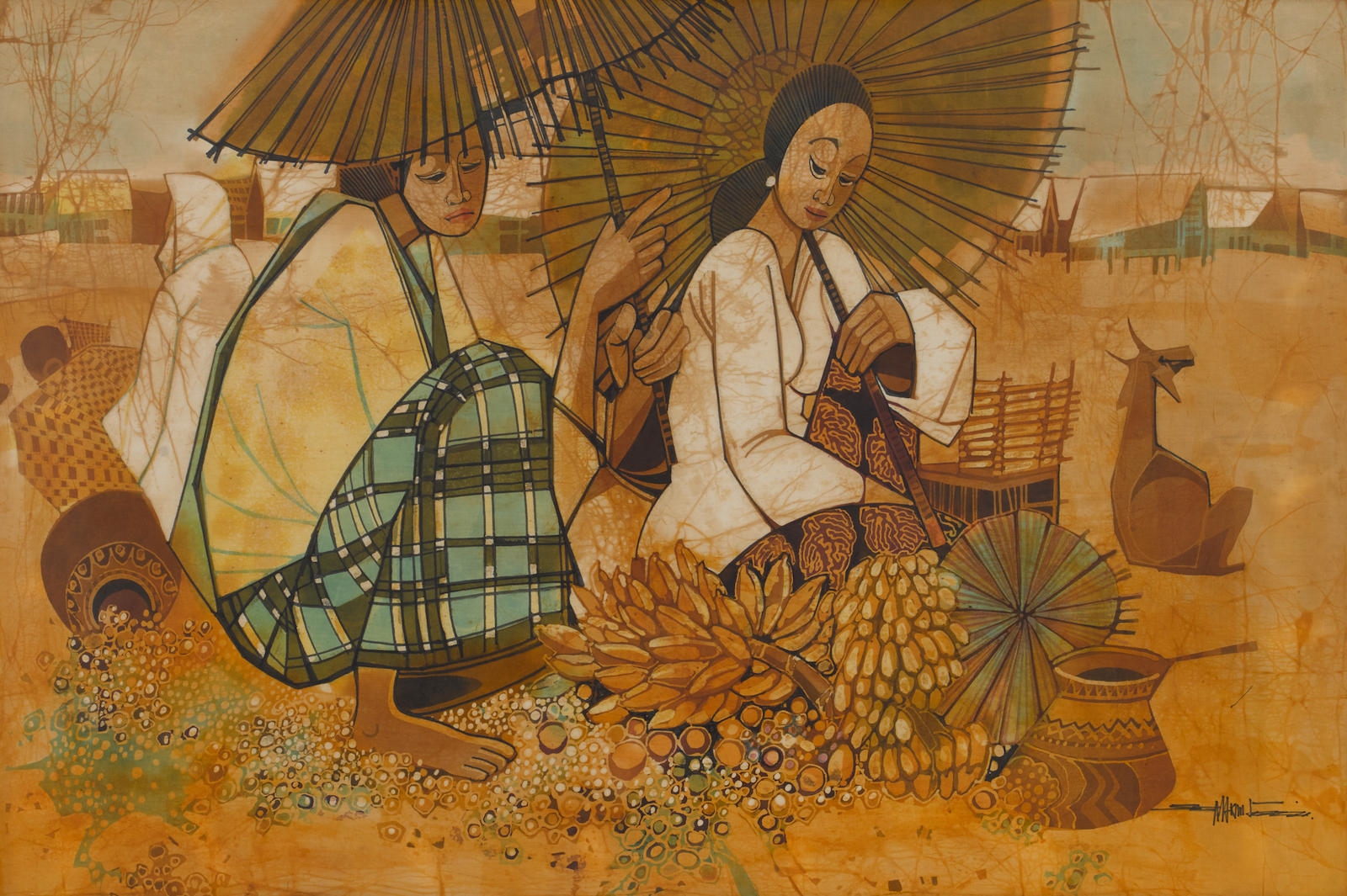 Seah Kim Joo | At the Market | MutualArt