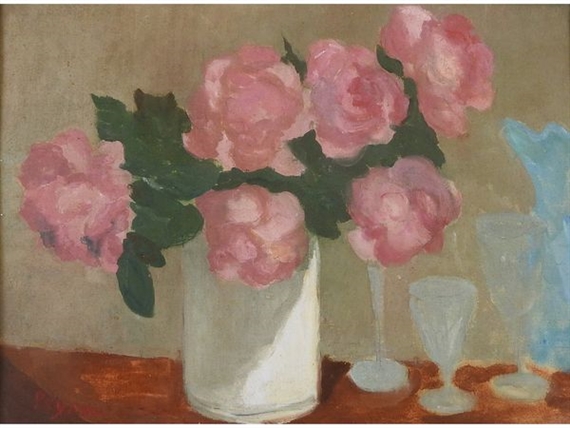 Guido Peyron | Still Life with Flowers in a Vase | MutualArt