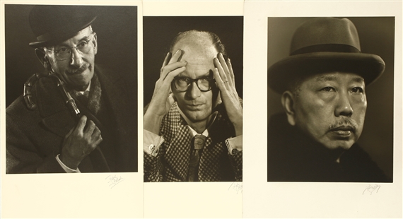 Karl Pollak | PORTRAIT STUDIES to include Lional Falkman, Rolf Winquist ...