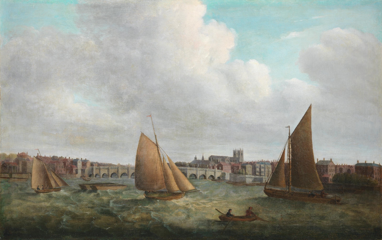 William Marlow | A view of Westminster Bridge | MutualArt