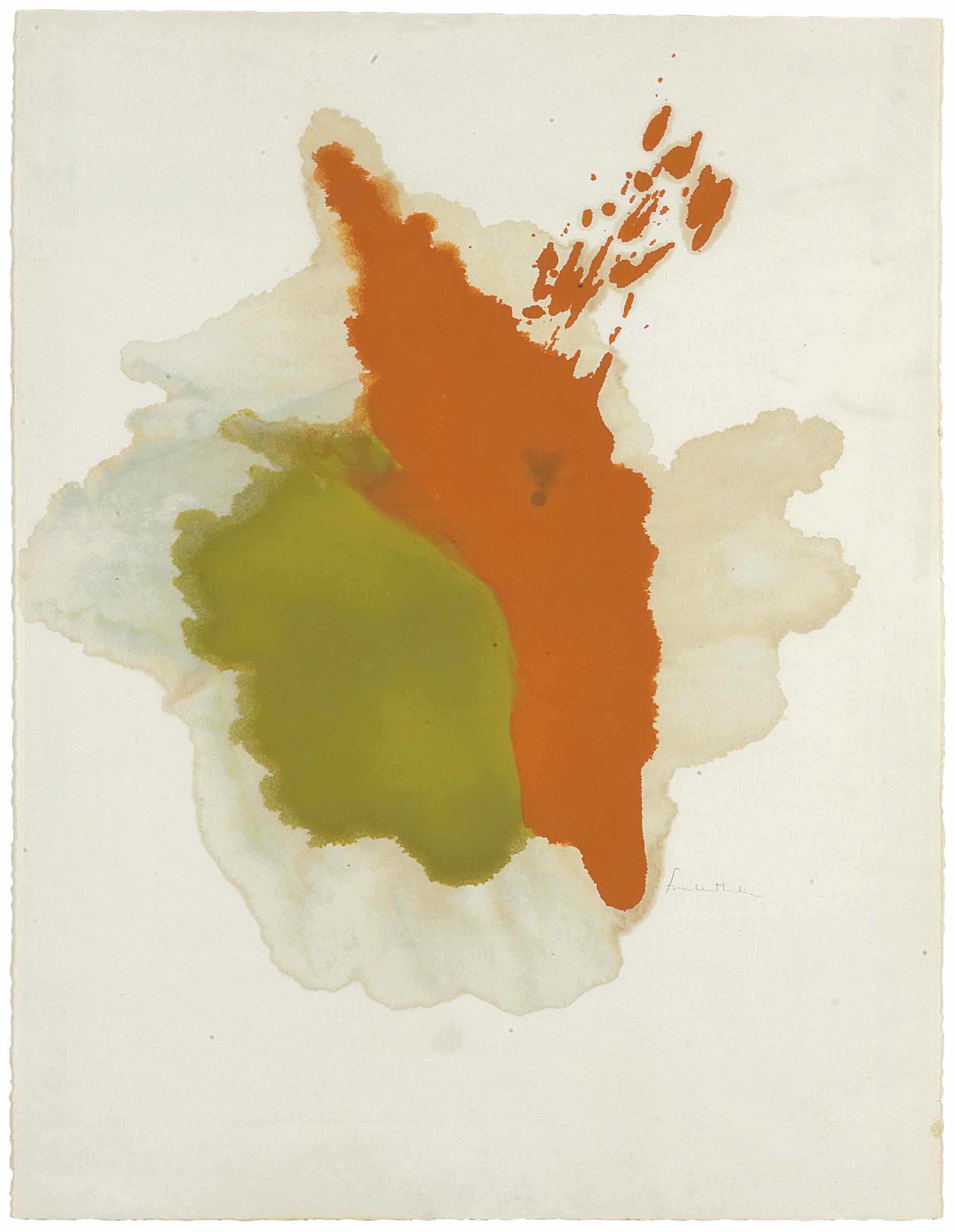 Helen Frankenthaler | Untitled (1961) | MutualArt