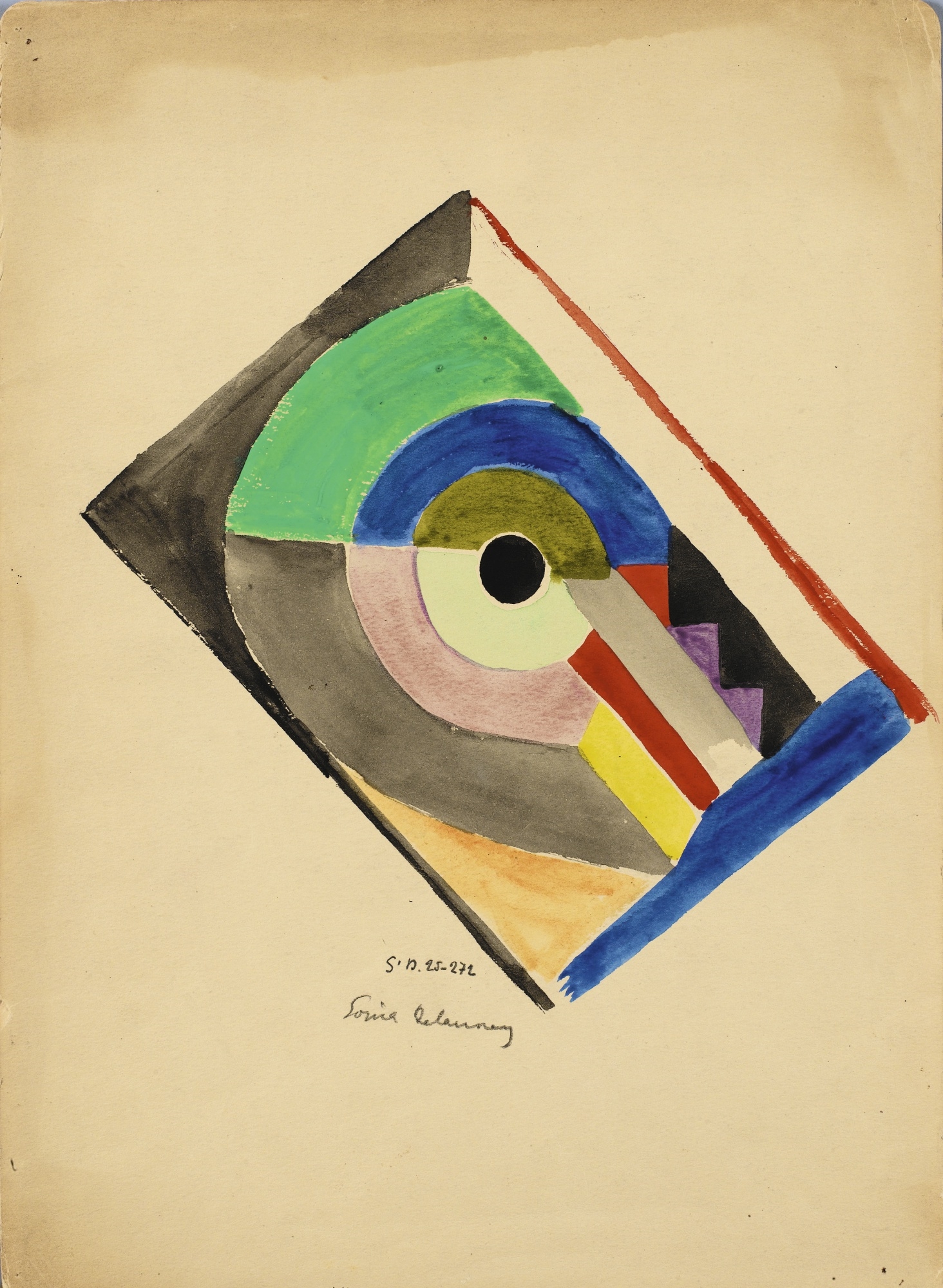 Sonia Delaunay | Robe Simultanee (1924) | MutualArt
