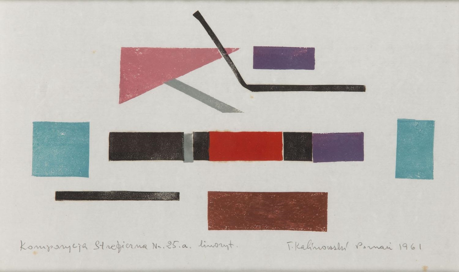 Tadeusz Kalinowski | Composition of Sections | MutualArt